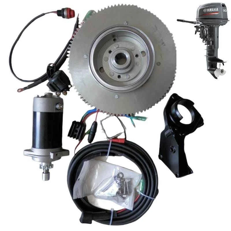 T30 Electric Start Kit For Yamaha F30hmhs/l Hwl Mhl Hidea Hd30f 2t T25 ...