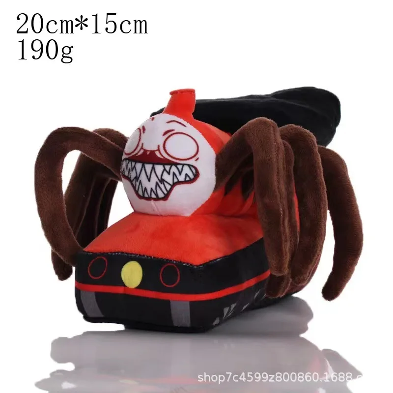 Choo-Choo Charles Plush Toy Horror Game Character Stuffed Doll Scary Spider Train Soft Model ...