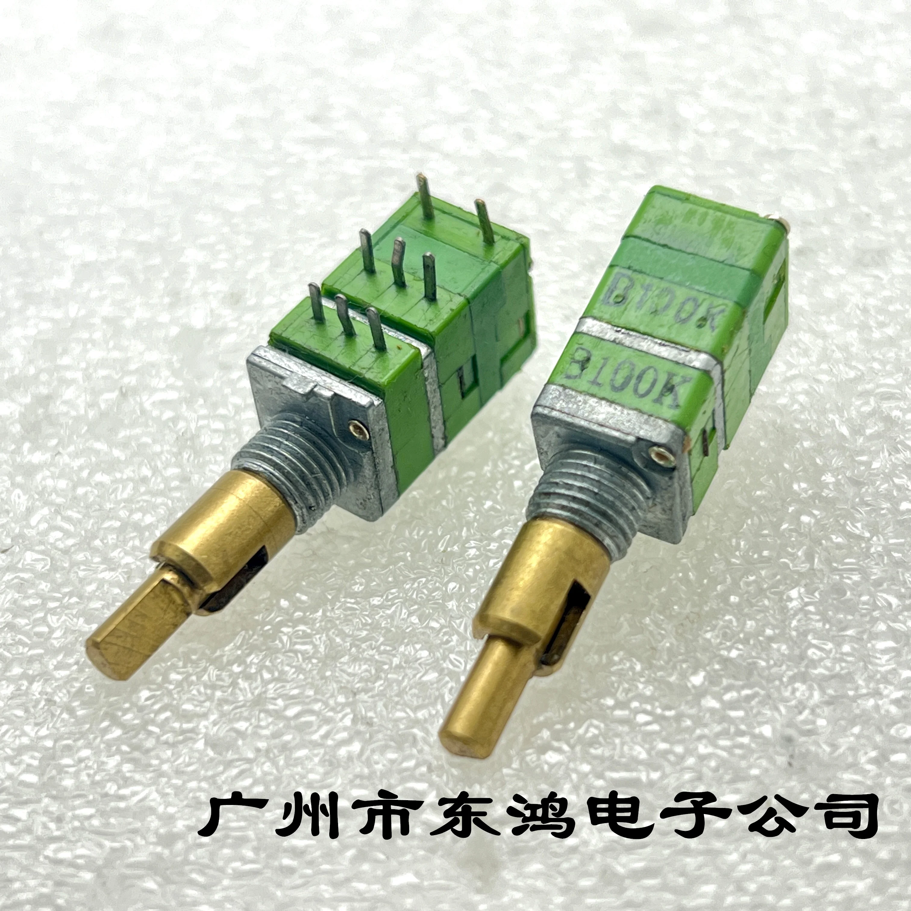 1pcs Taiwan ALPHA 09 Precision Potentiometer Dual Axis B100K with ...