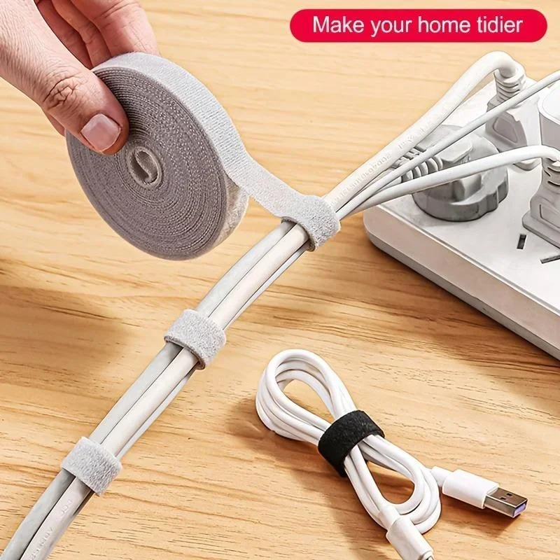 5m-Reusable-Cable-Organizer-Desk-Wire-Winder-Cable-Tie-Organizer-Data ...