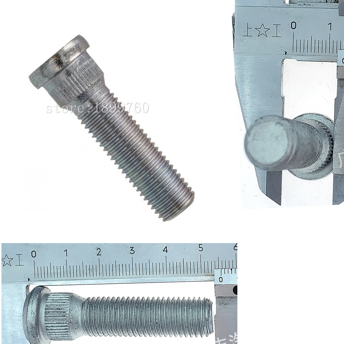 4x WHEEL STUD For 07-21 CHRYSLER 200 Pacifica Voyager DODGE Journey ...