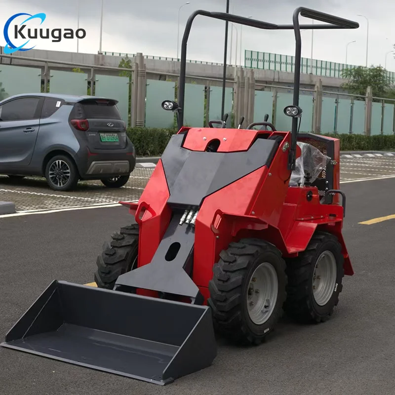 Kuugao-Mini-loader-Small-loader-China-manufacturer-small-skid-steer ...