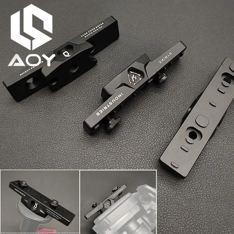 Tactical-Rifle-Holder-Shooting-Rack-Gun-Rack-Top-Mlok-PTZ-1-4-Thread ...