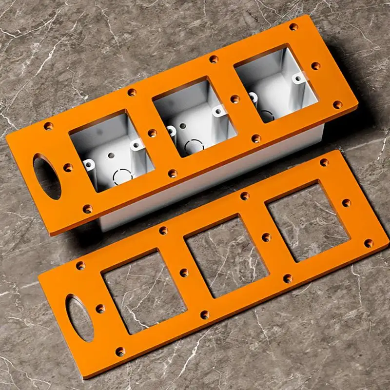 Sockets-Wall-Boxes-Mounting-Bracket-Template-Sockets-Slotting-Template ...