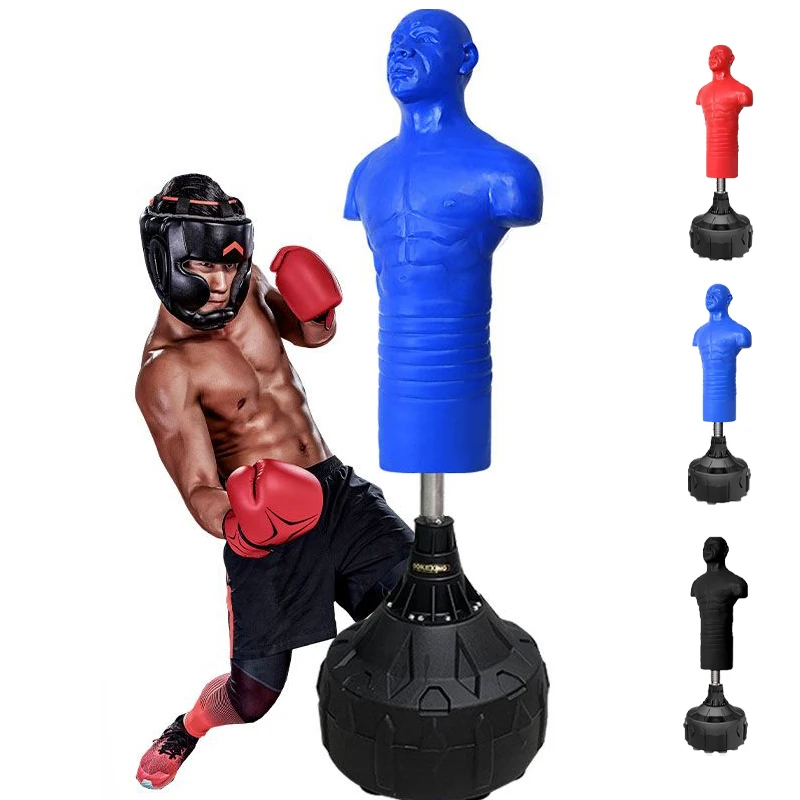 Humanoid-Boxing-Sandbag-Rubber-Dummy-Boxing-Bag-Stand-Punching-Bag ...