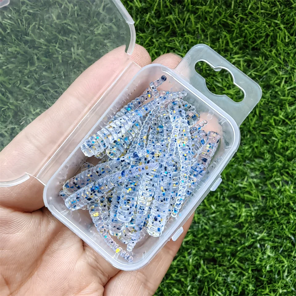 30PCS-BOX-AJING-Soft-Lure-Rockfish-Fishing-Lures-0-3g-35mm-MINI ...