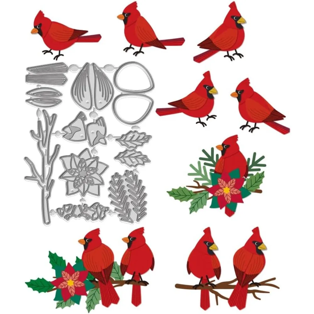 Cardinal Bird Animal Carbon Steel Cutting Dies Bird Metal Die Cuts ...