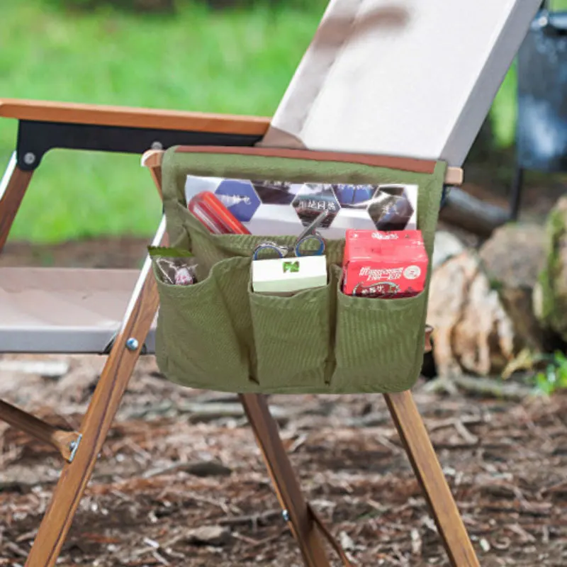 Camping-Chair-Armrest-Storage-Bag-Canvas-Folding-Chair-Organizer-Side ...