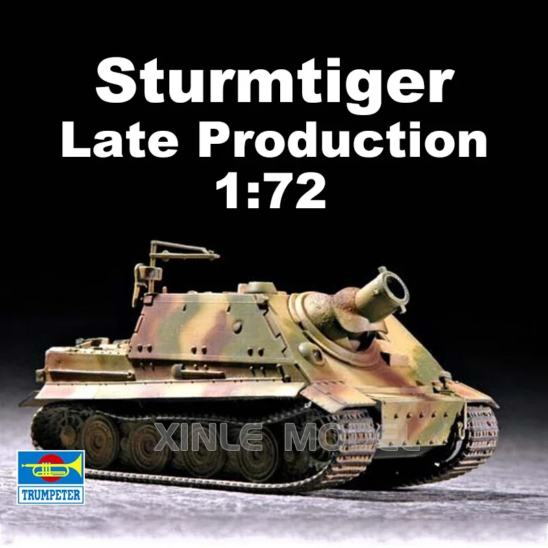 Trumpeter Plastic Assembled Tank Model Kit 07247 "Assault Tiger" Self ...