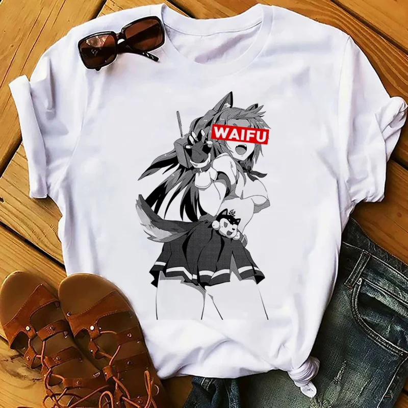 Japan-anime-otaku-Kawaii-girl-waifu-funny-T-shirt-men-2019-summer-new ...