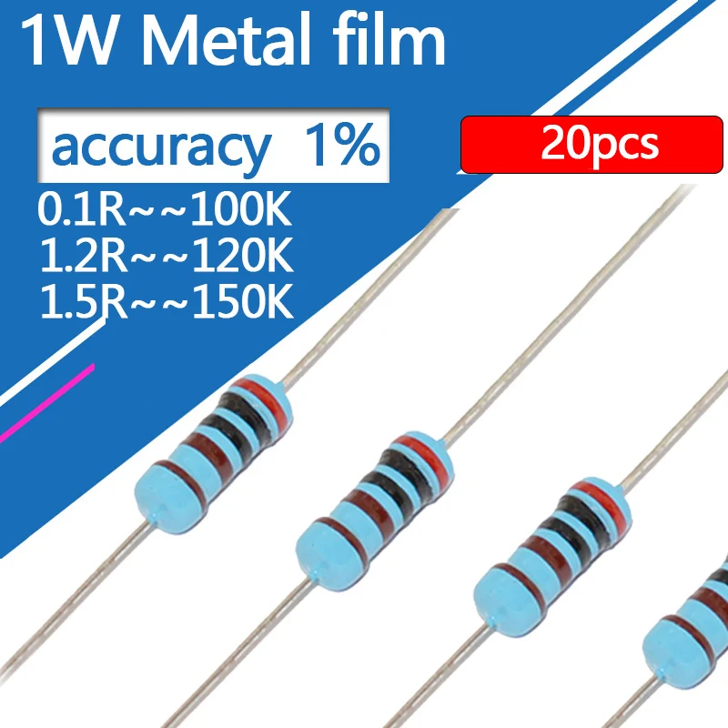 20pcs-1w-Metal-Film-Resistor-1-1-2-1-5-10-12-15-100-120-150.jpg