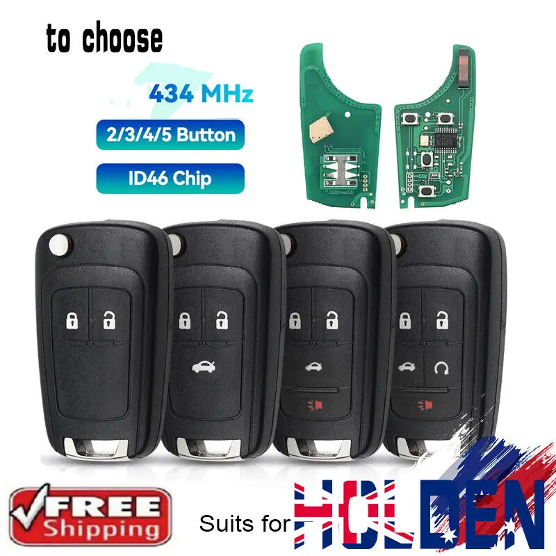 KEYECU For Holden Commodore VF Cruze Colorado RG 2013 2014 2015 2016 ...
