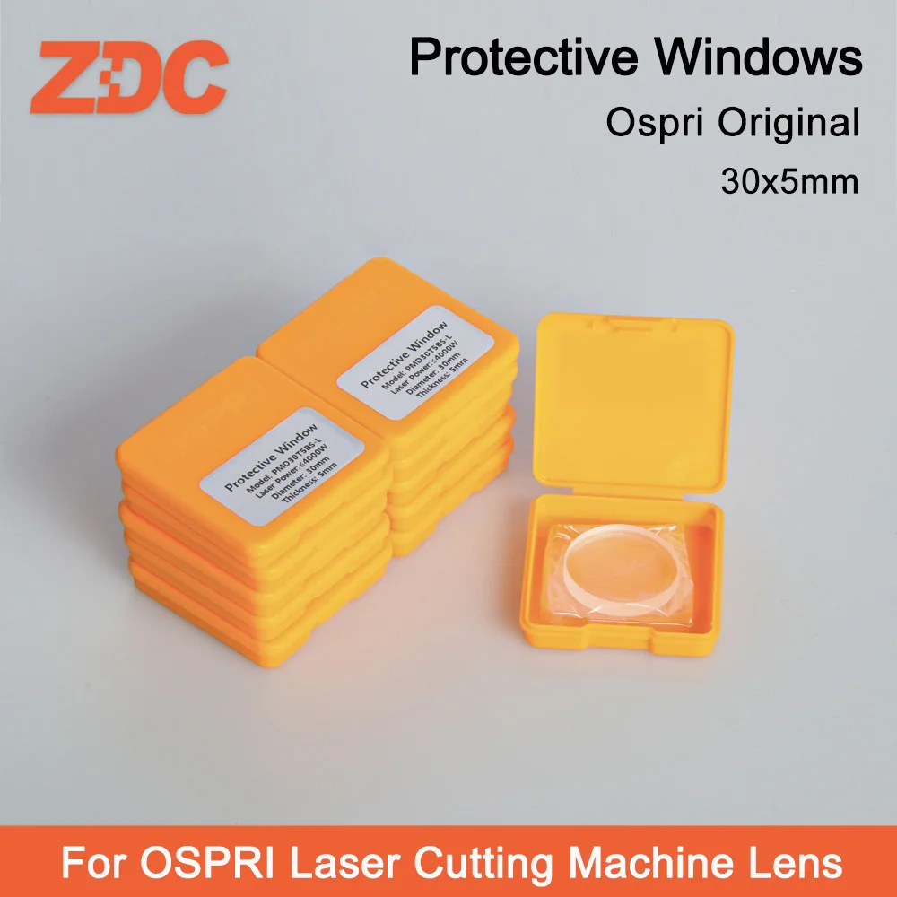 ZDC-10pcs-Lot-Original-Fiber-Laser-Protective-Windows-30-5mm-Optical ...