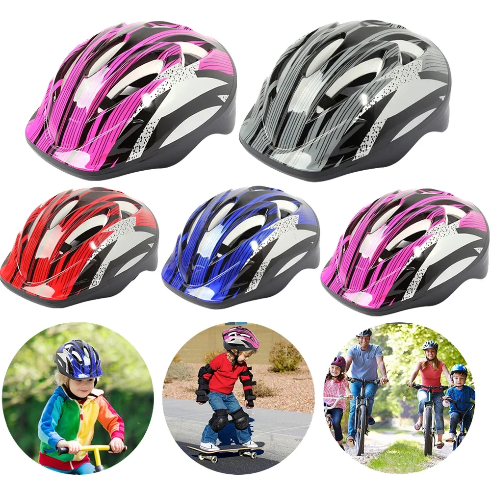Children-Cycling-Helmet-Skating-Riding-Safety-Kids-Bicycle-Protective ...