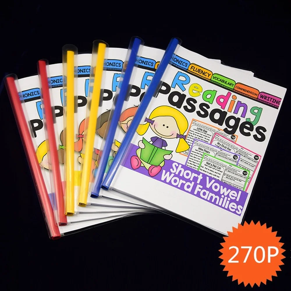 6 Books/set Educational Children Reading Notebook Classroom Decoration ...