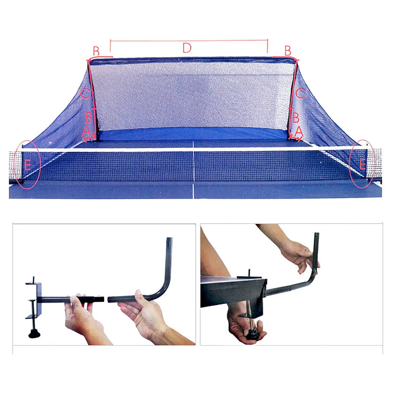 Table-Tennis-Ball-Net-Table-for-Ball-Collection-During-Table-Tennis ...