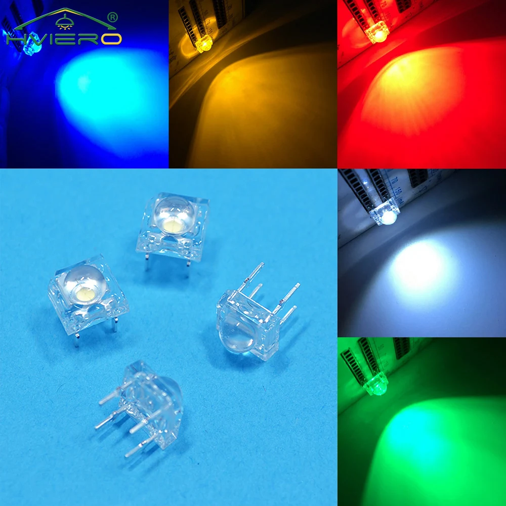 100Pcs-Min-F5-5mm-Diode-Led-Bulb-Dome-Flux-Water-Clear-Piranha-Lamp ...