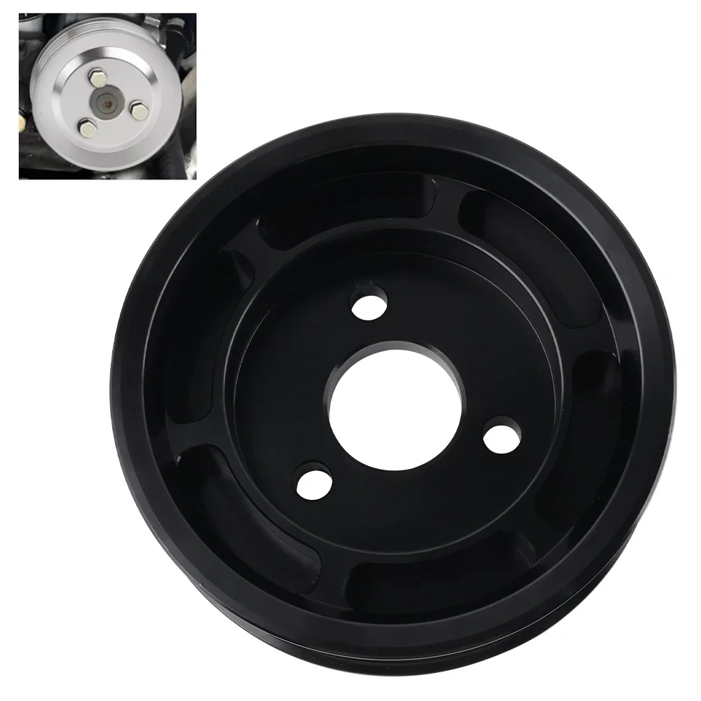 Aluminium Power Steering Pulley 32427553955 Black For BMW E82 E88 135i ...