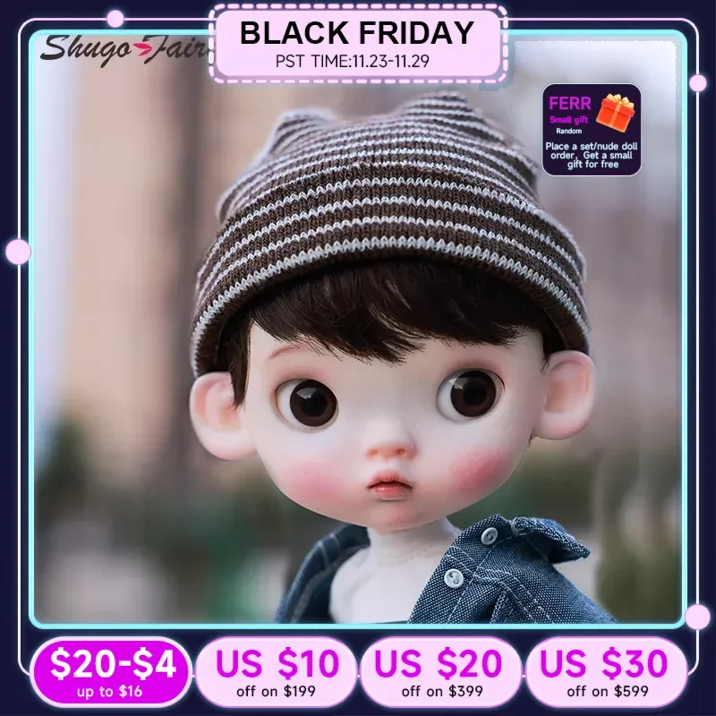 ShugaFairy-1-6-Sibyl-Bjd-Dolls-Cute-Pout-Face-Angry-Expression-Teenage ...