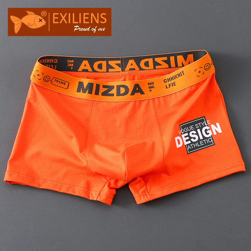 Exiliens-novo-design-da-marca-boxer-roupa-interior-dos-homens-de-algod ...