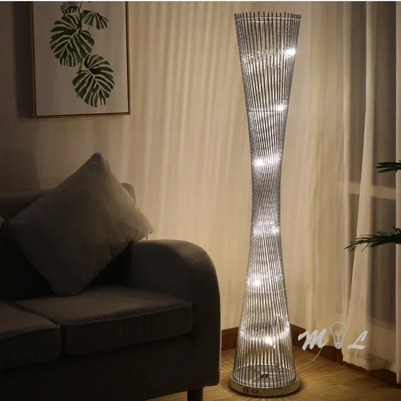 Modern-Led-Standing-Lamp-Aluminum-Tower-Floor-Lamp-for-Living-Room ...