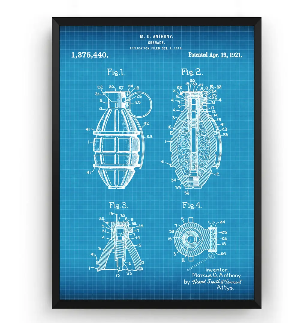 Sting Ball Grenade Patent