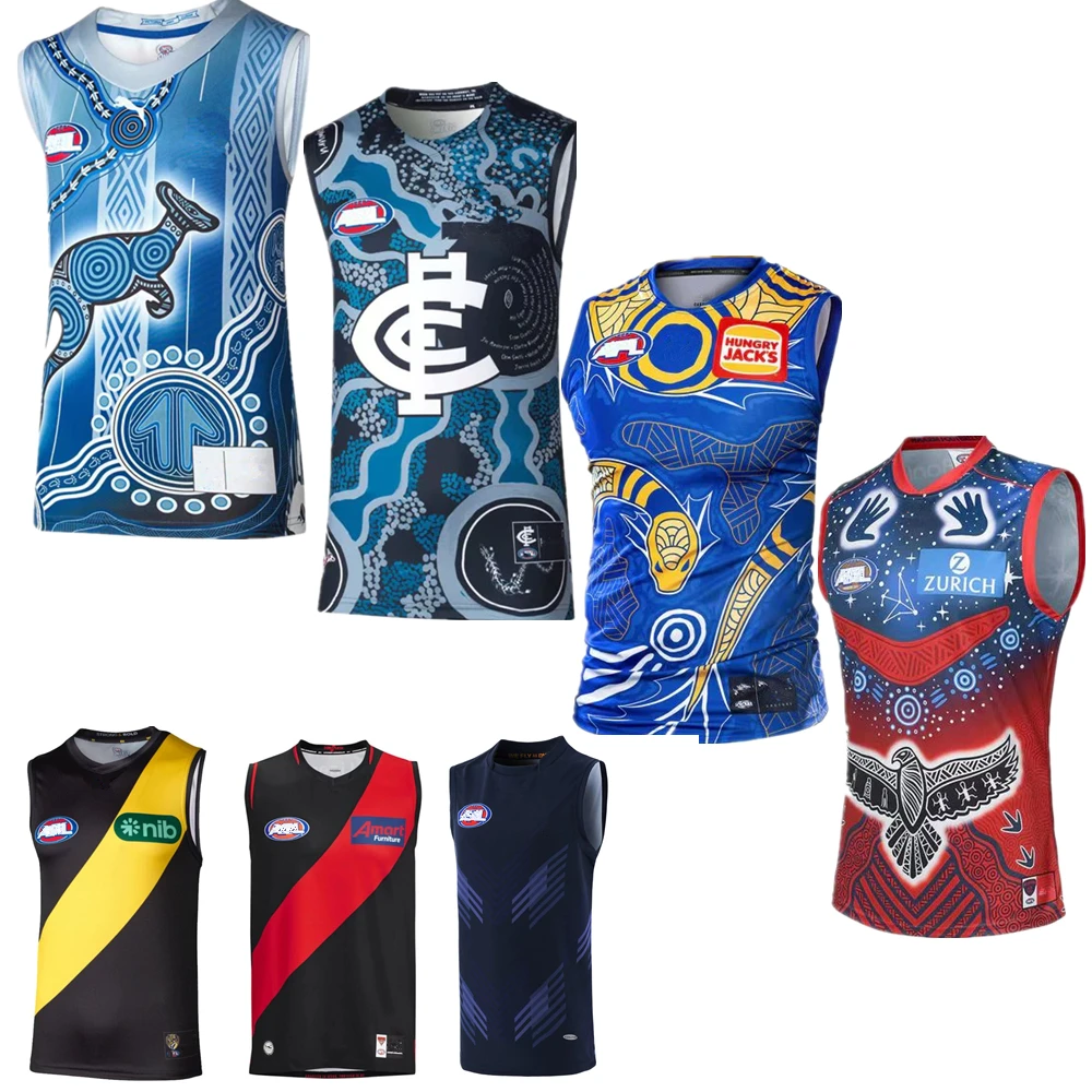 2023 Afl Jersey All Teams Singlet Sports Vest Shirt - Rugby Jerseys ...