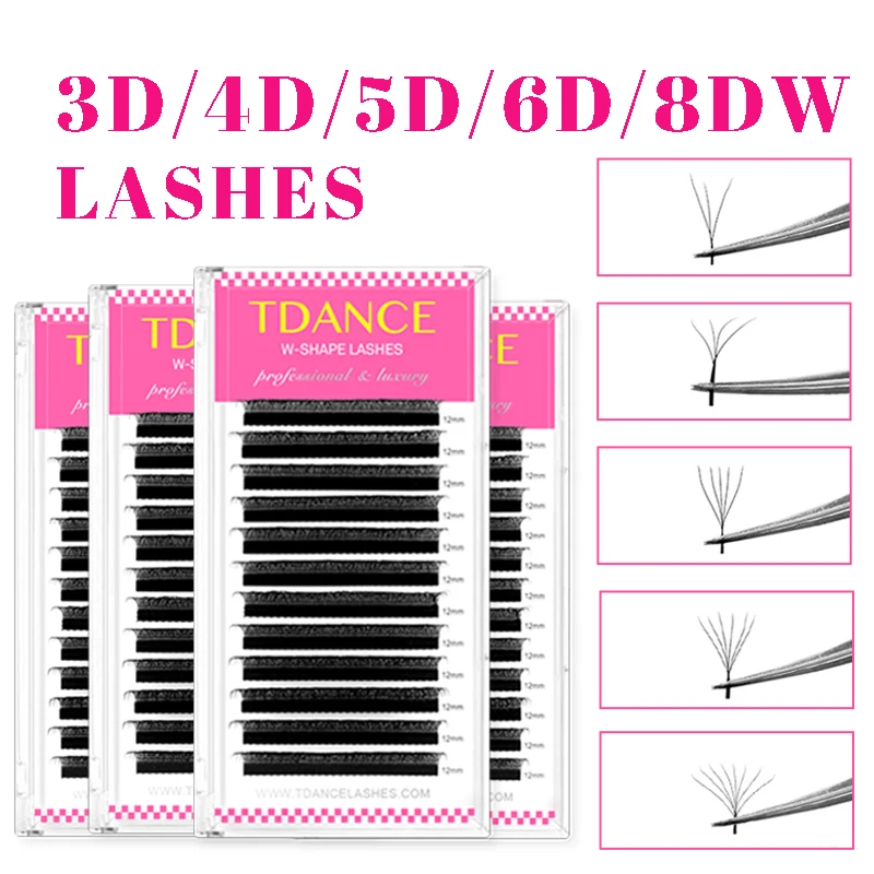 TDANCE-extensiones-de-pesta-as-3D-4D-5D-6D-prefabricadas-estilo-W-vis-n ...