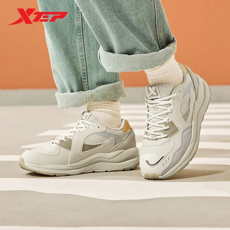 Xtep-Walking-Shoes-Women-Soft-Wear-Resistant-Light-Breathable-Causal ...
