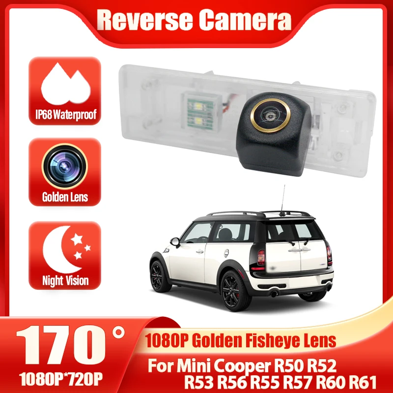 Car Rear View Camera For Mini Cooper R50 R52 R53 R56 R55 R57 R60 R61 ...