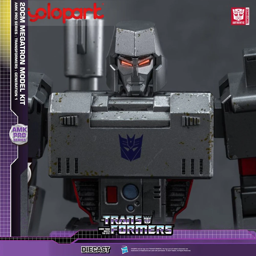YOLOPARK-Megatron-AMK-PRO-Series-20cm-Megatron-Model-Kit-Transformers ...