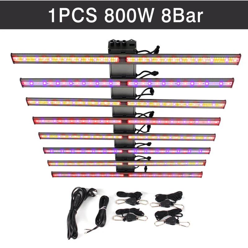 Lámpara de cultivo LED Phytolamp 6Bar 8Bar 10Bar 12Bar Quantum tech de última generación con ...