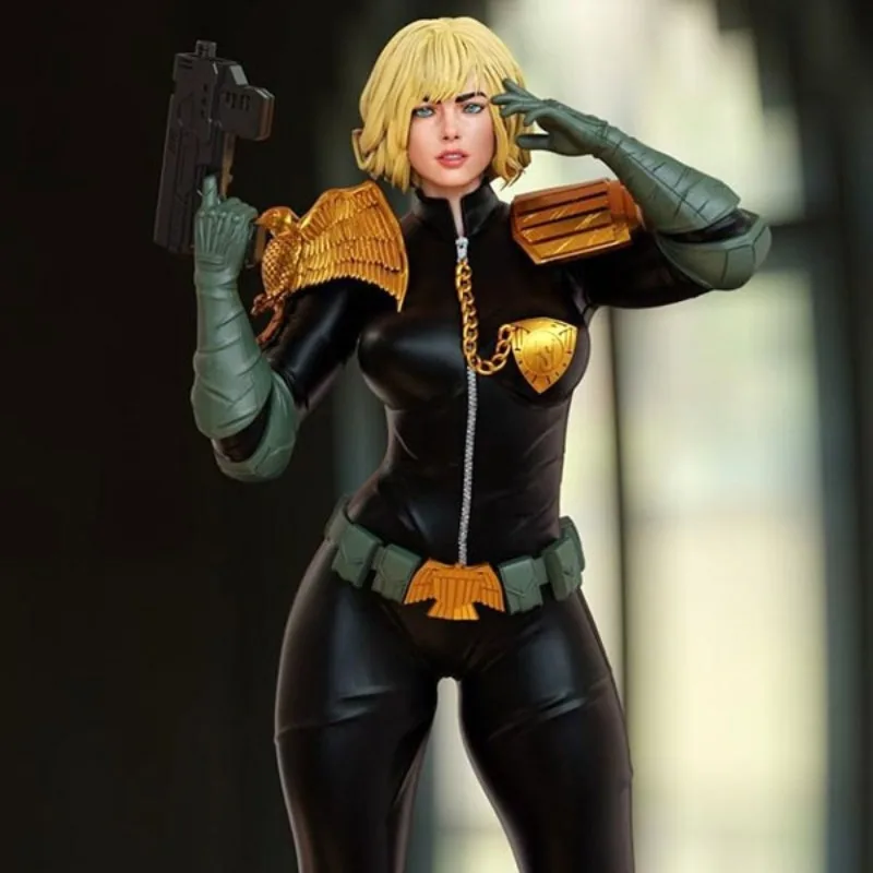 1-24-Scale-Cassandra-Anderson-Resin-Figure-Model-Kit-Judge-Dredd-Hobby ...