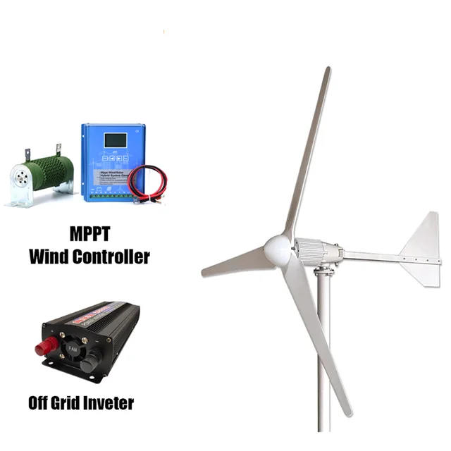 10KW Wind Turbine Generator 48V 96V On Grid Free Energy Generators Free ...