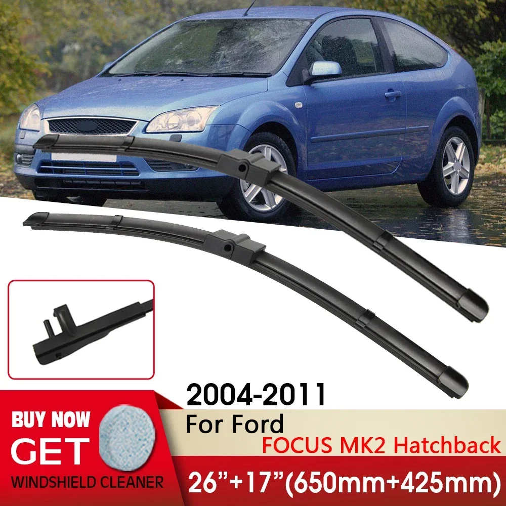 Car Wiper RHD & LHD Front Wiper Blade 26"+17" For Ford FOCUS MK2 ...