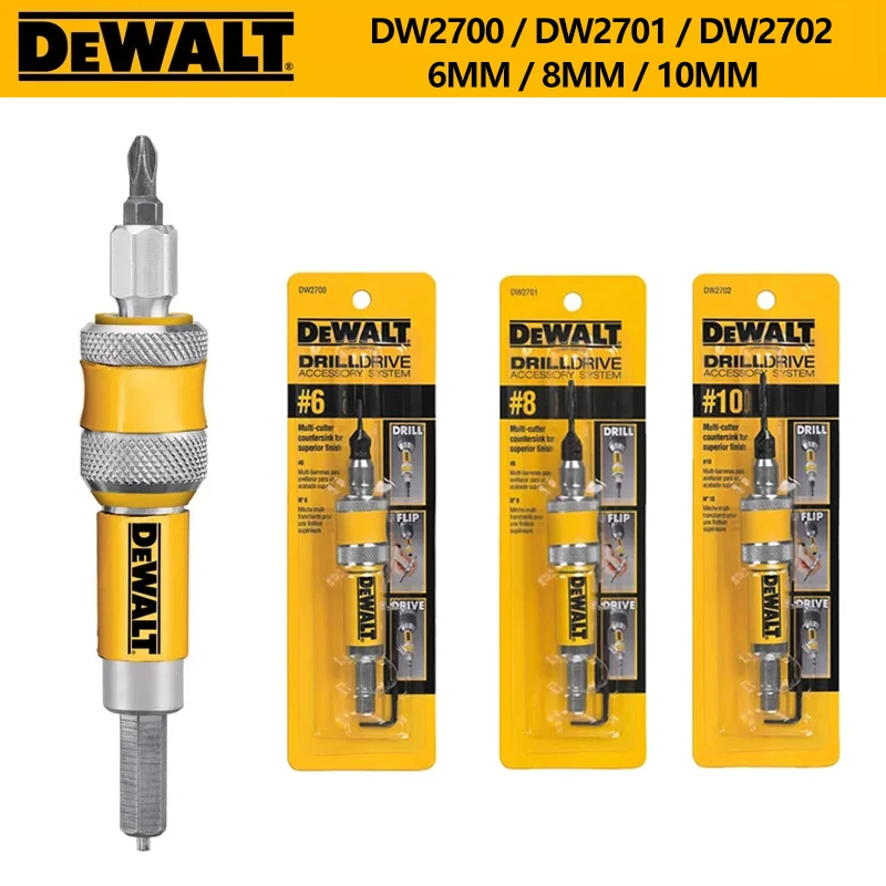 DEWALT 목재 드릴 비트 6MM 8MM 10MM, 드릴 플립 드라이브 완전 장치 DW2700 DW2701 DW2702 ...