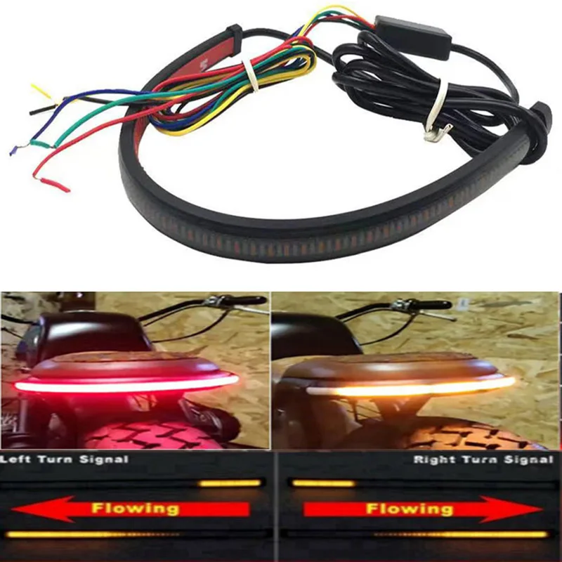 12V-Flexible-LED-Motorcycle-Stop-Light-30CM-Bar-Strip-Tail-Turn-Signal ...