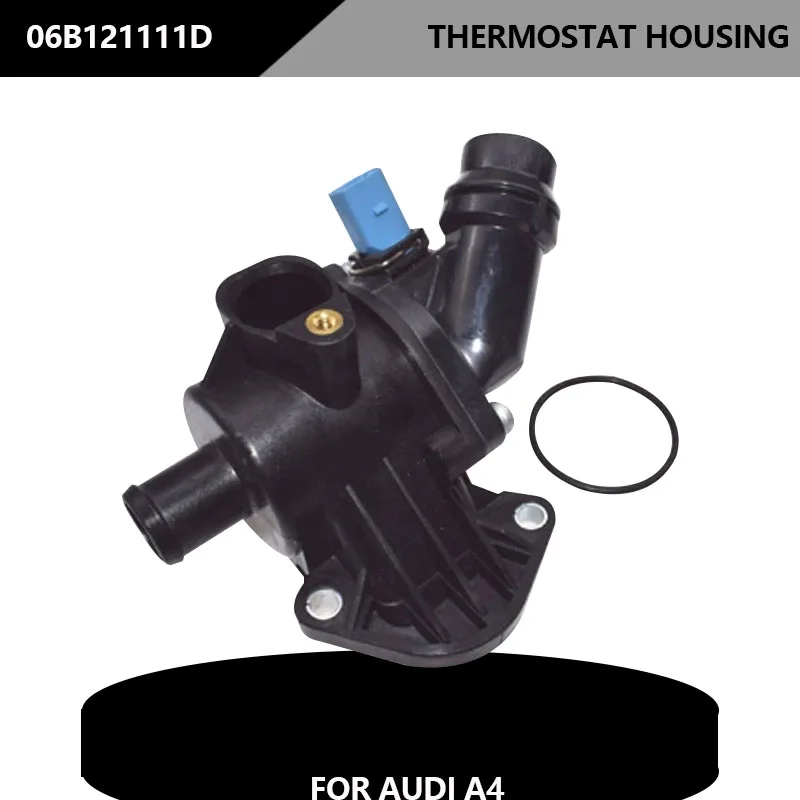 06B121111D-Cooling-System-Thermostat-Housing-Assembly-For-Audi-A4-A4 ...