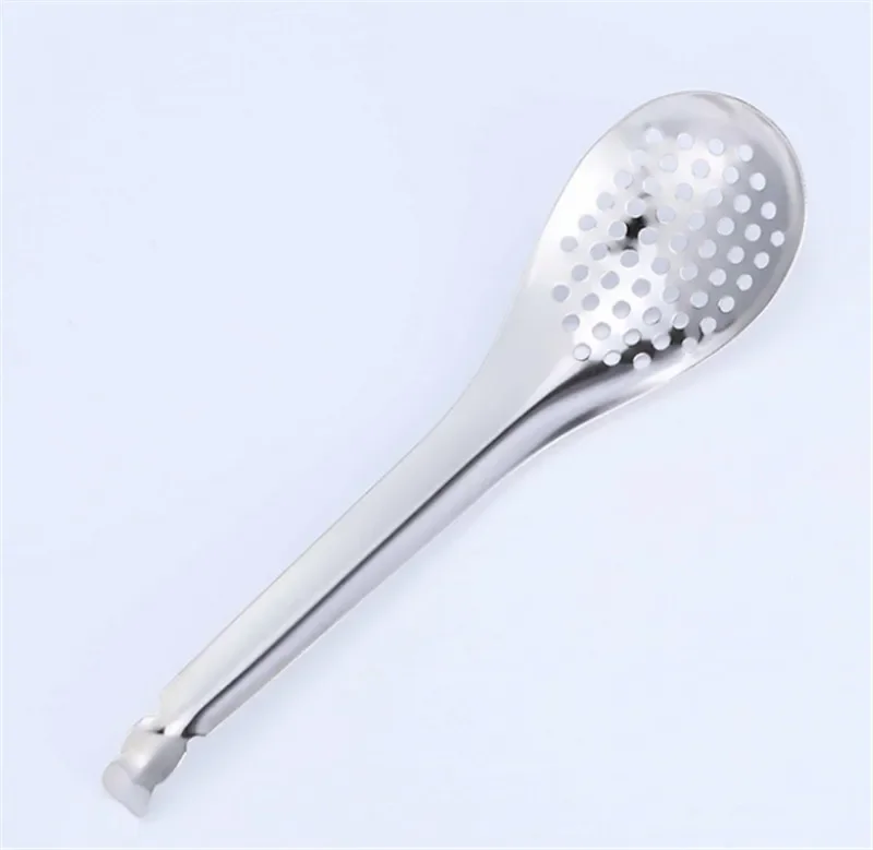 304 stainless steel Fish eggs spoon strainers Fish roe sauce colander ...