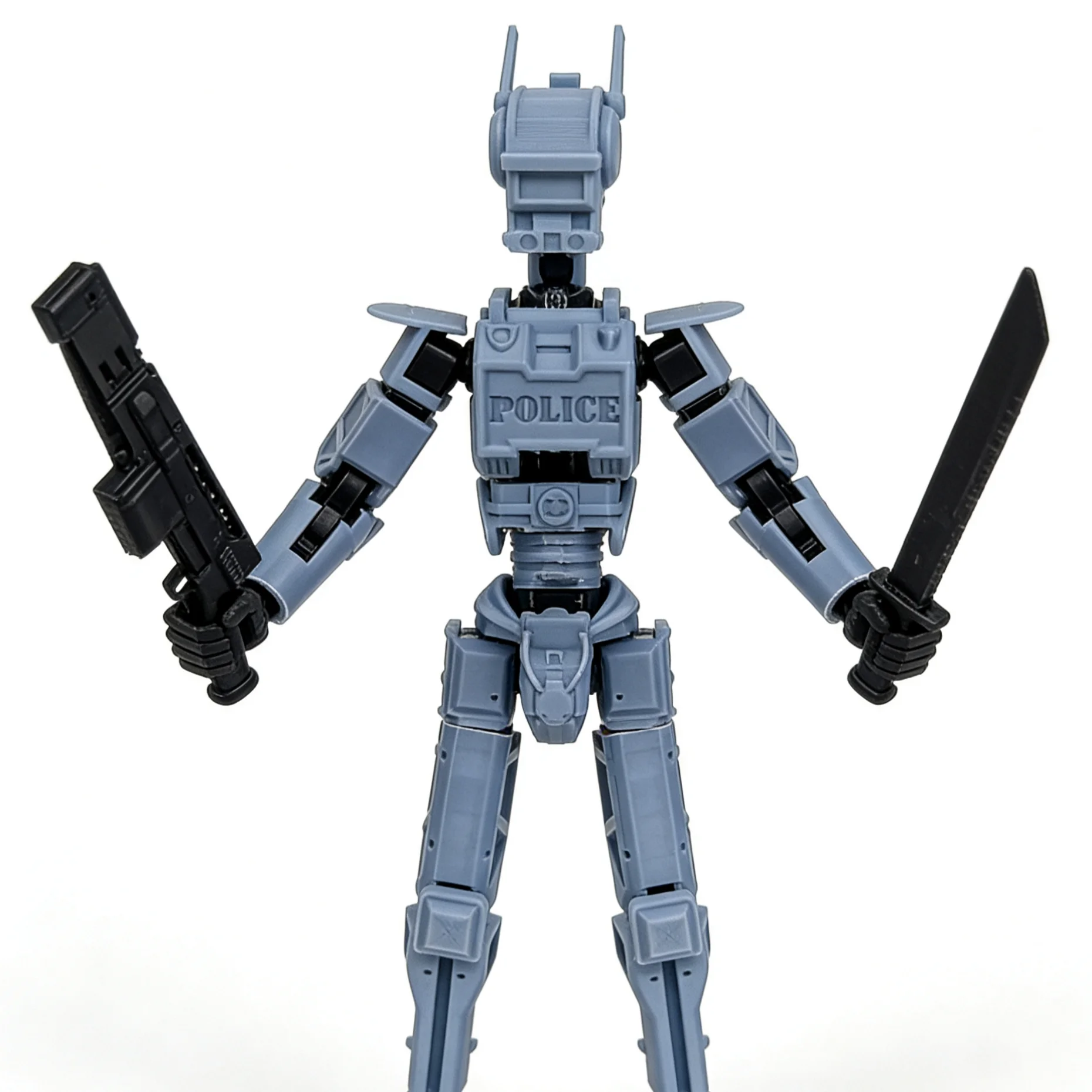 Dummy13 Chappie Robot FDM 3D Printed Assembly Model with V2 Joints ...