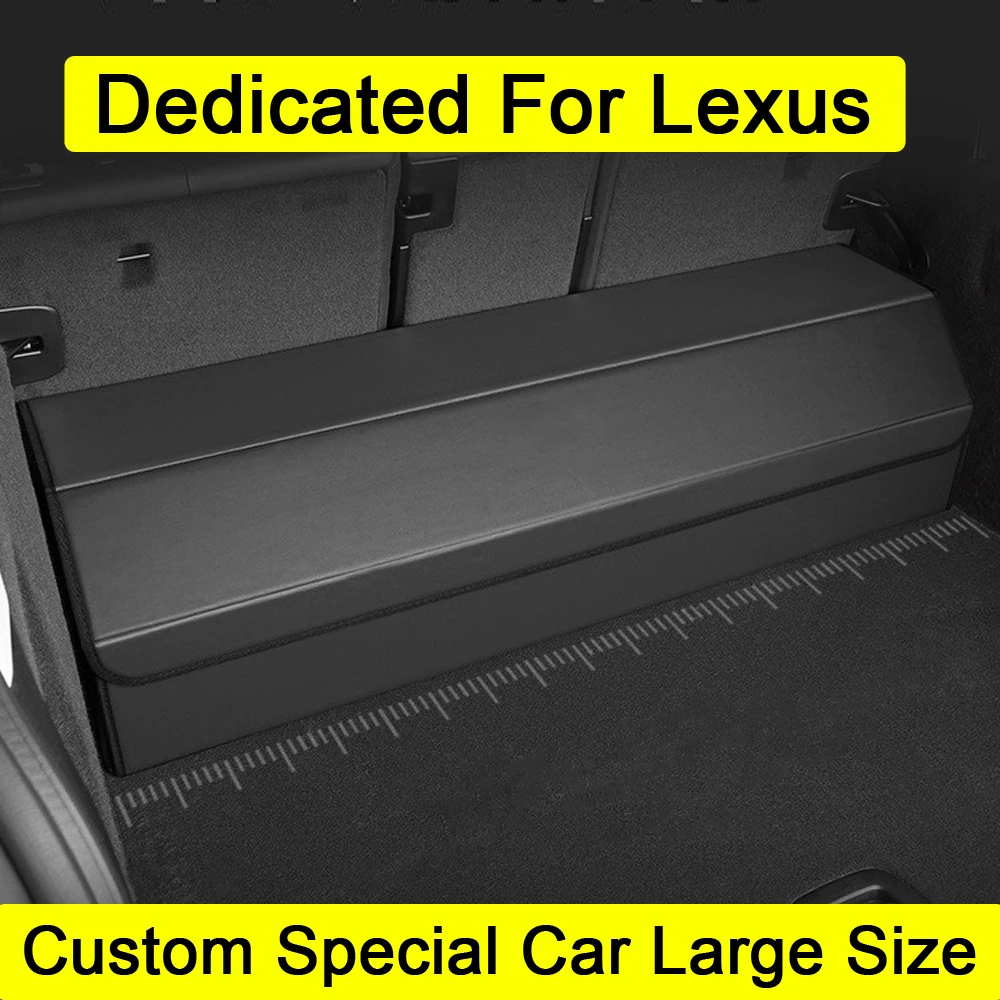 Custom Size Car Trunk Organizer Box Large Capacity leather Trunk ...