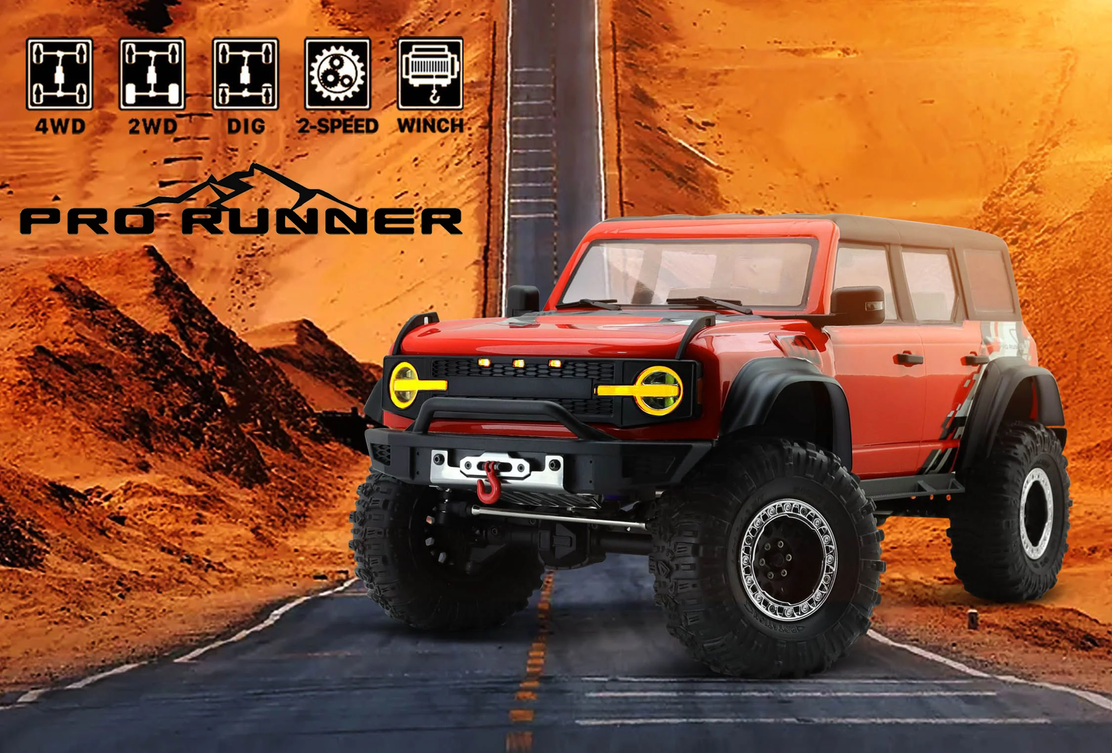 RGT-EX86130-Pro-Runner-New-1-10RTR-Crawler-High-Performance-Simulation ...