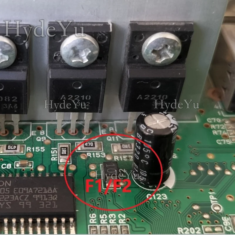 F1 F2 Mother Board Fuse for Epson R1390 1400 R290 R330 T50 L110 L120 ...