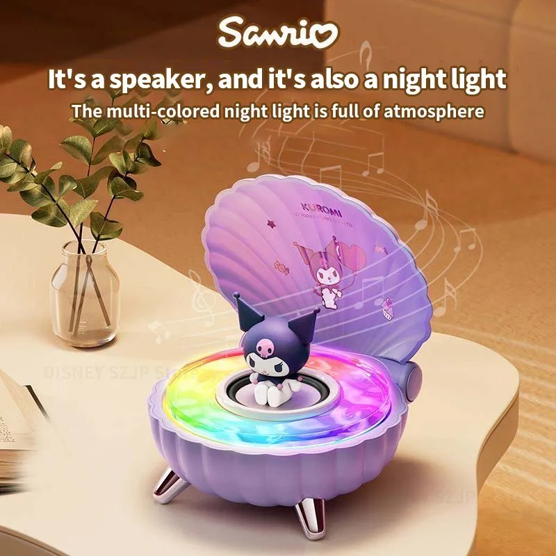 Sanrio Kuromi Mini Bluetooth Speakers K39 Kawaii My Melody Shell Series ...