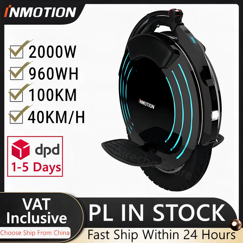 EU-Stock-INMOTION-SCV-V10F-Self-Balance-Scooter-84V-960Wh-Battery-2000W ...