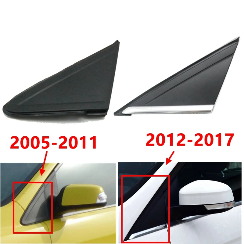 Car-Rearview-Mirror-Side-Triangle-Cover-Exterior-Trim-Panel-For-Ford ...