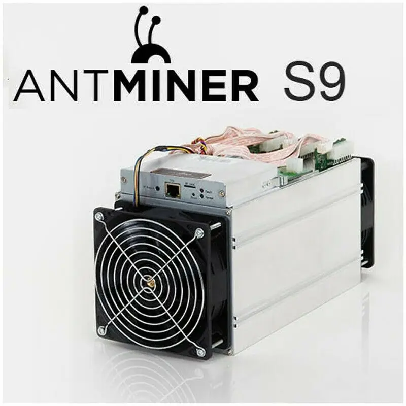 Minero de Bitcoin S9 Antminer 13,5 t 14t ASIC, máquina de minería BTC ...