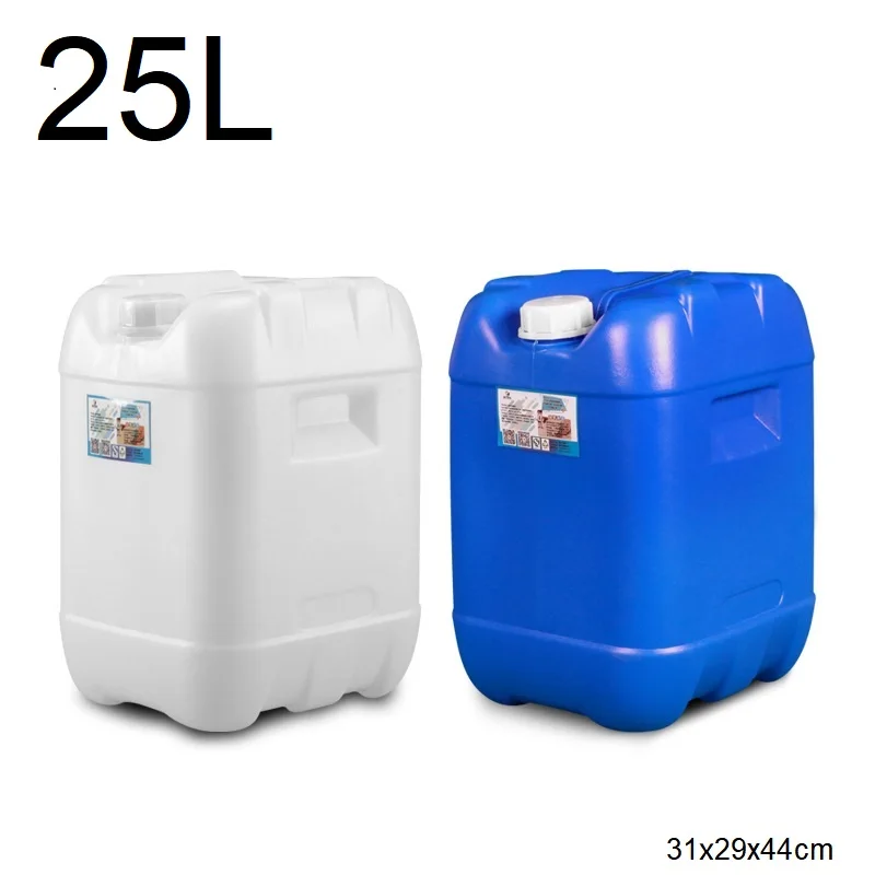 Tanques de agua portátiles azules de 25L, contenedor de almacenamiento ...