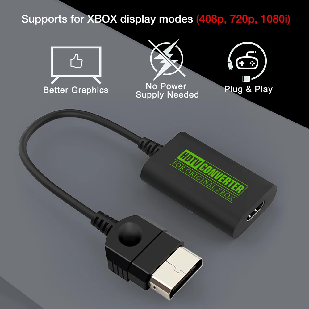 Game-Console-Converter-Adapter-for-Xbox-to-HDMI-Compatible-Adapter-HD ...