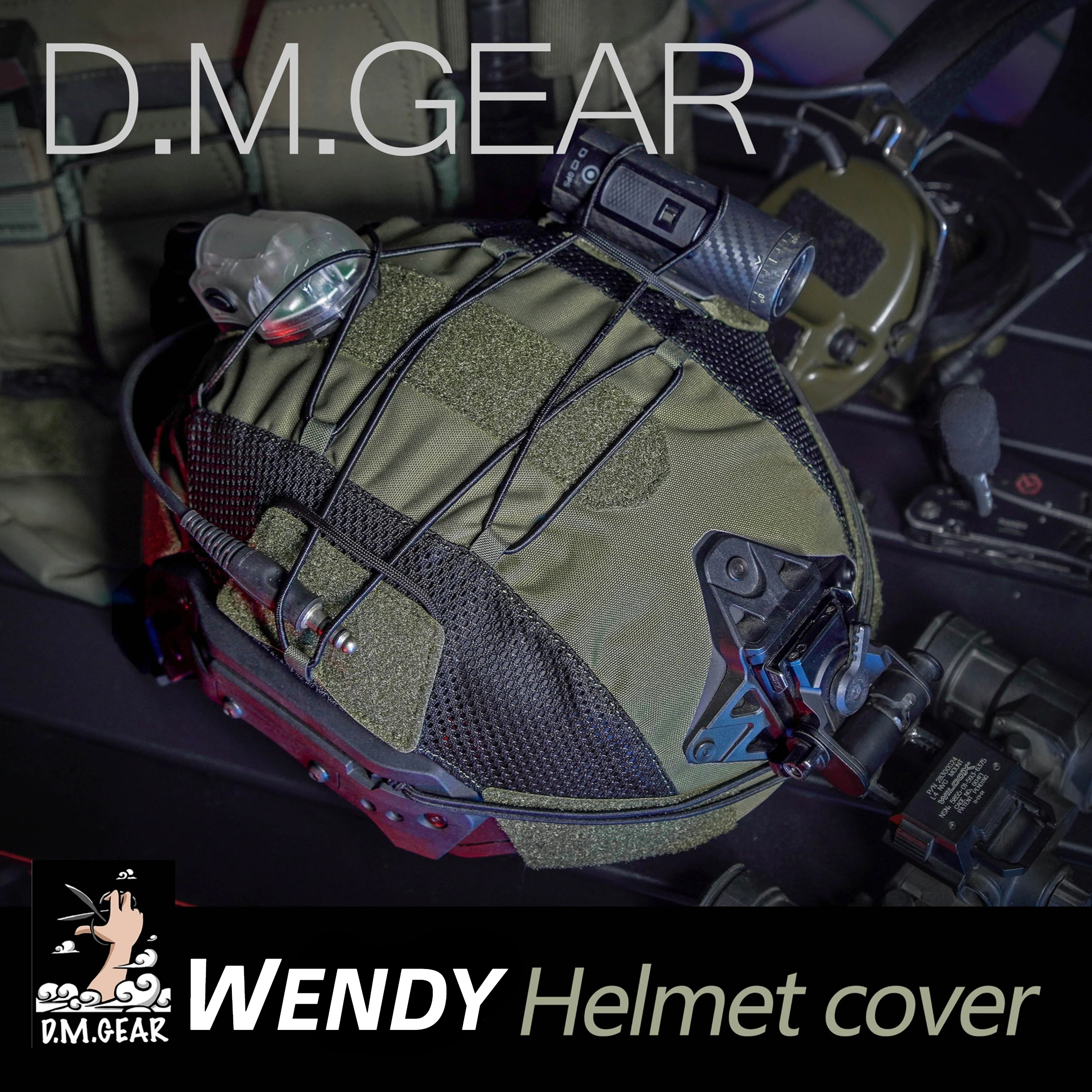 Dmgear-Team-Wendy-Exfil-Ballistic-Bump-Helmet-Cover-Mesh-XL-Multicam ...